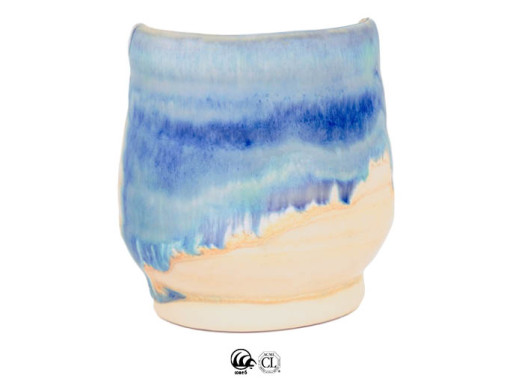 PC-23 Indigo Float over PCF-75 Moss Mist | AMACO Brent